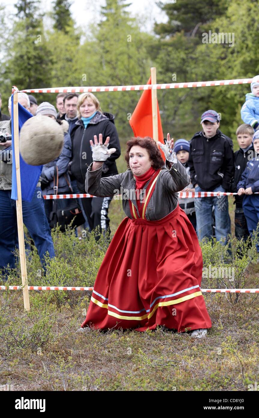 Jun 13, 2010 - Lovozero, Murmansk, Russia - Russian federation held XXV ...