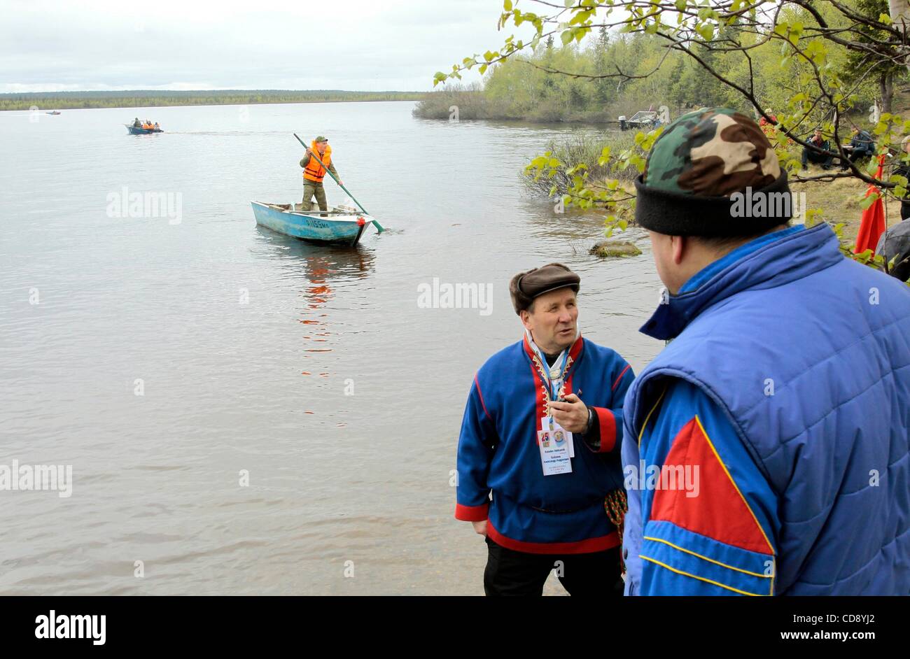 Jun 13, 2010 - Lovozero, Murmansk, Russia - Russian federation held XXV ...