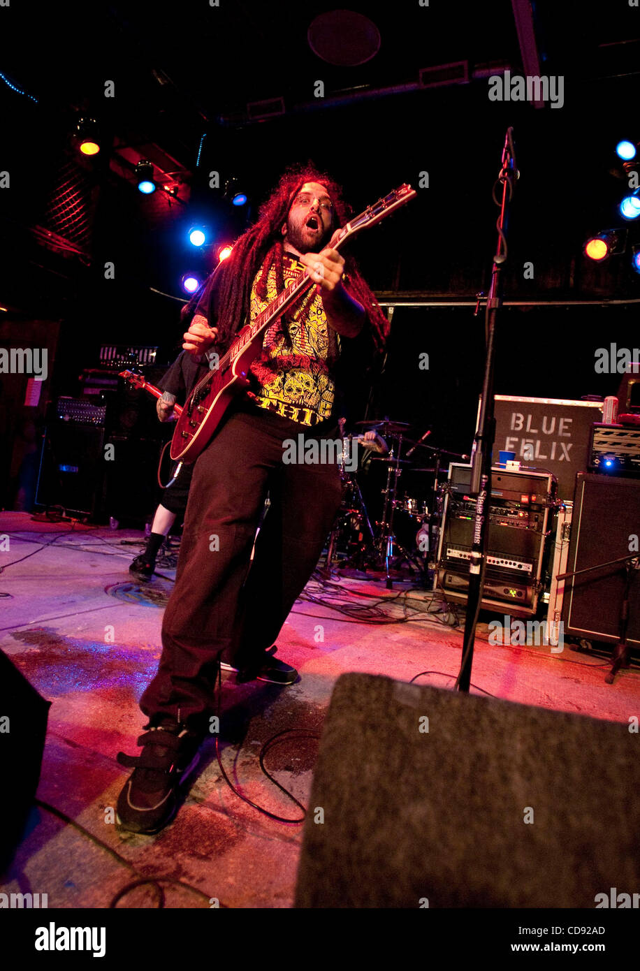 June 16, 2010 - Chicago, IL, USA - Provo, guitarist for Rikets ...