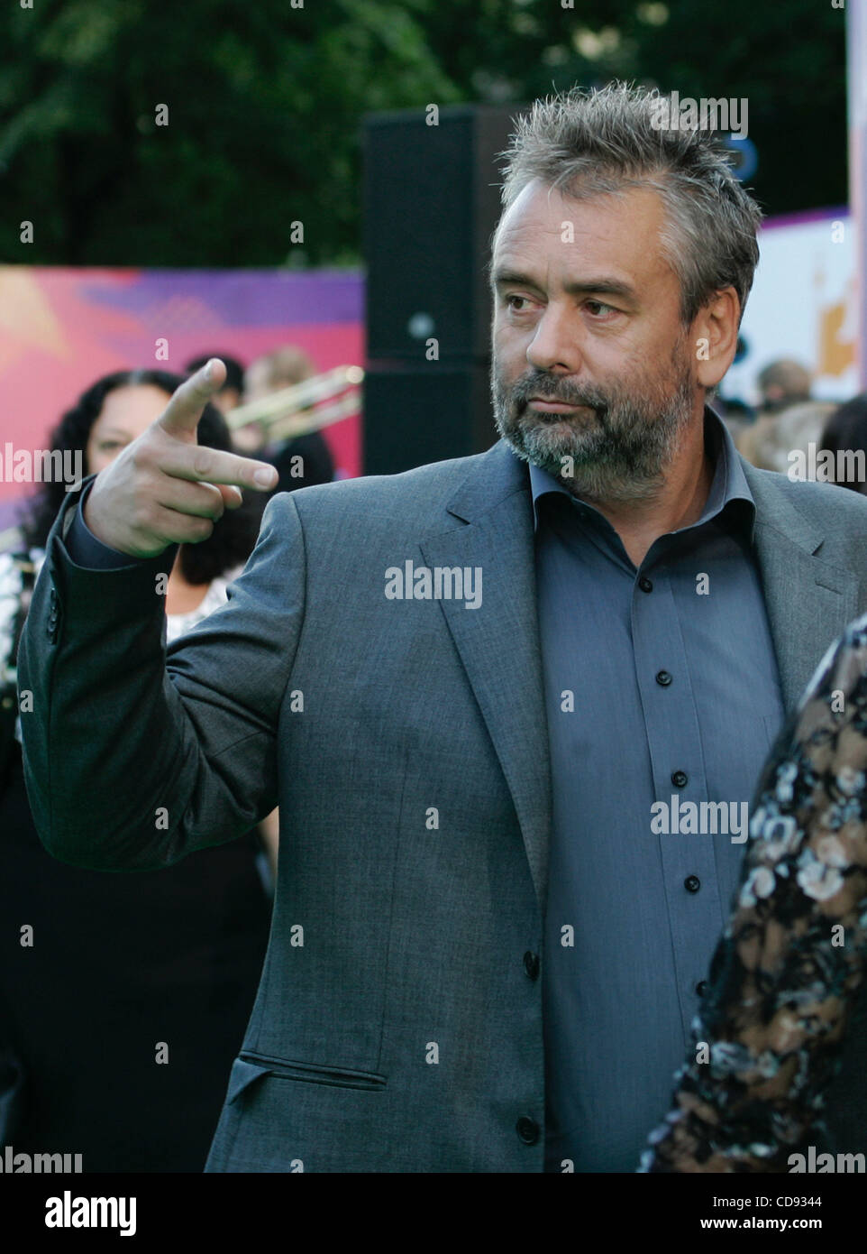 French film director Luc Besson attends 32nd Moscow International Film ...
