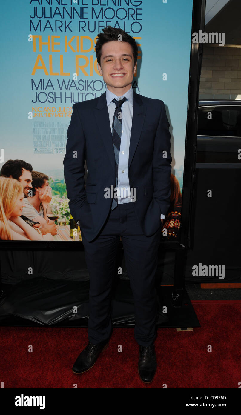 Jun 17, 2010 - Los Angeles, California, U.S. - Actor JOSH HUTCHERSON ...