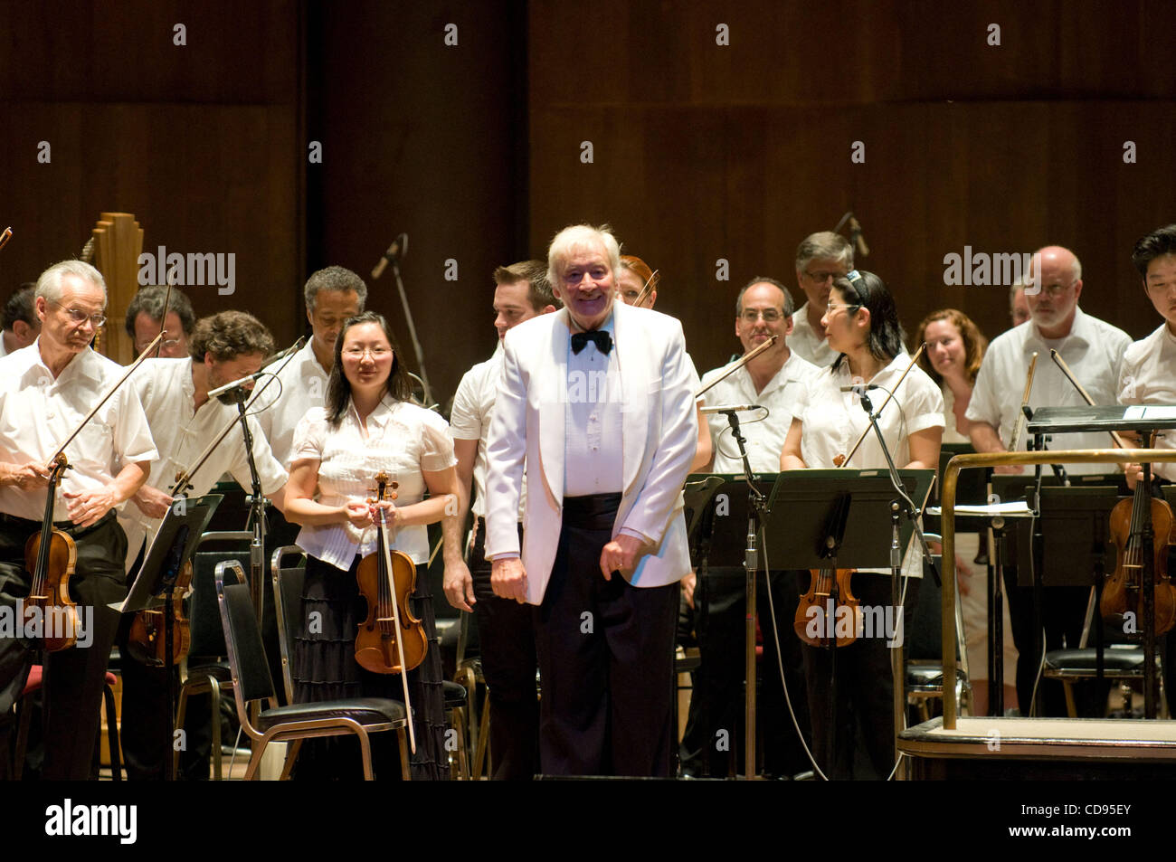 Philadelphia Orchestra Conductor, EDOARDO MULLER, , performing with the ...