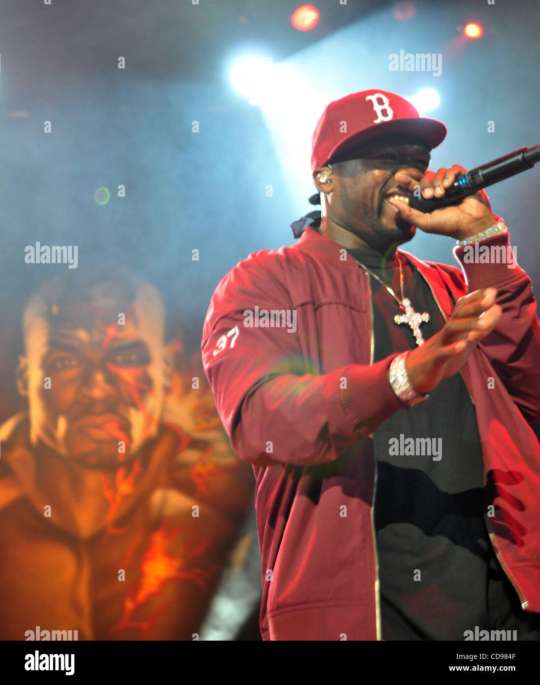 June 25, 2010 Atlantic City New Jersey-USA-Legendary Rapper, FIFTY ...