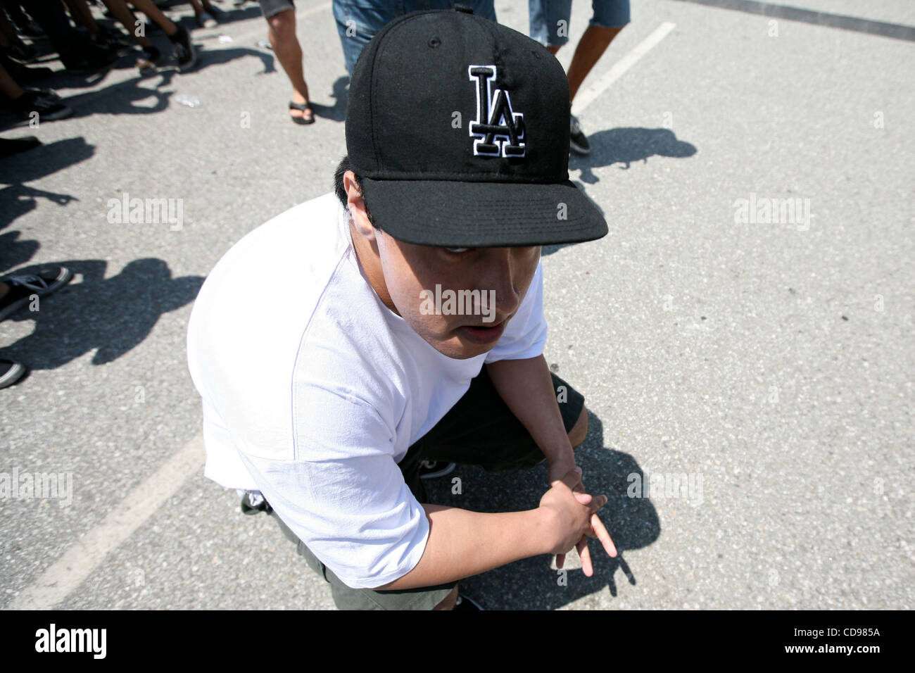 Mosh pits persisted nonstop during the show. Young men slamdance in the ...