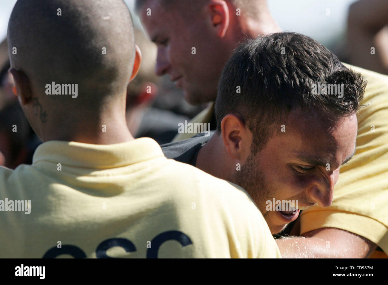 Security kept a tight guard on attendees, immediately escorting ...