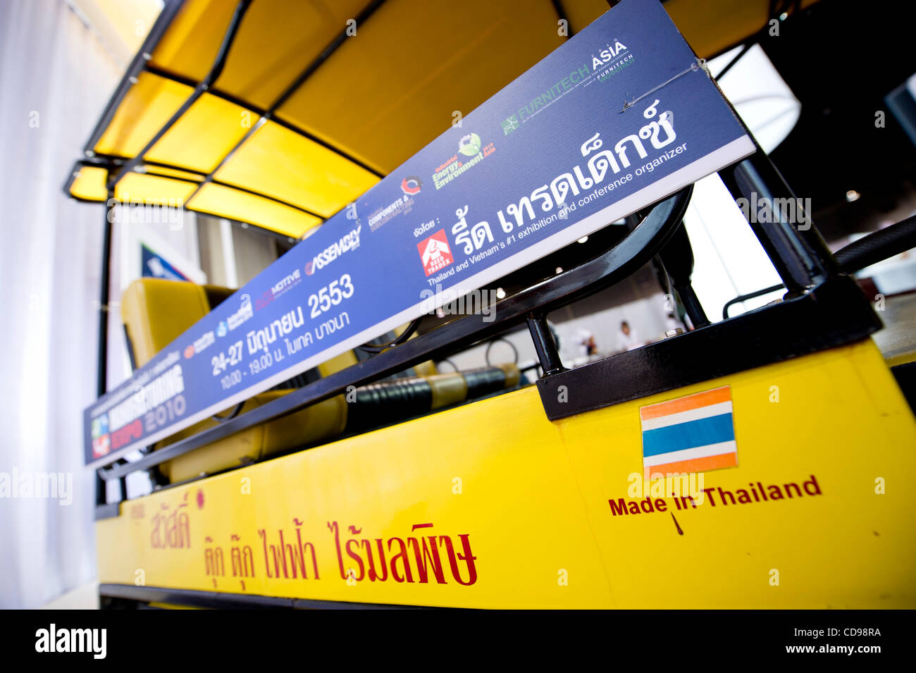 June 25, 2010 - Bangkok, Thailand - Thailand 1st solar powered auto ...