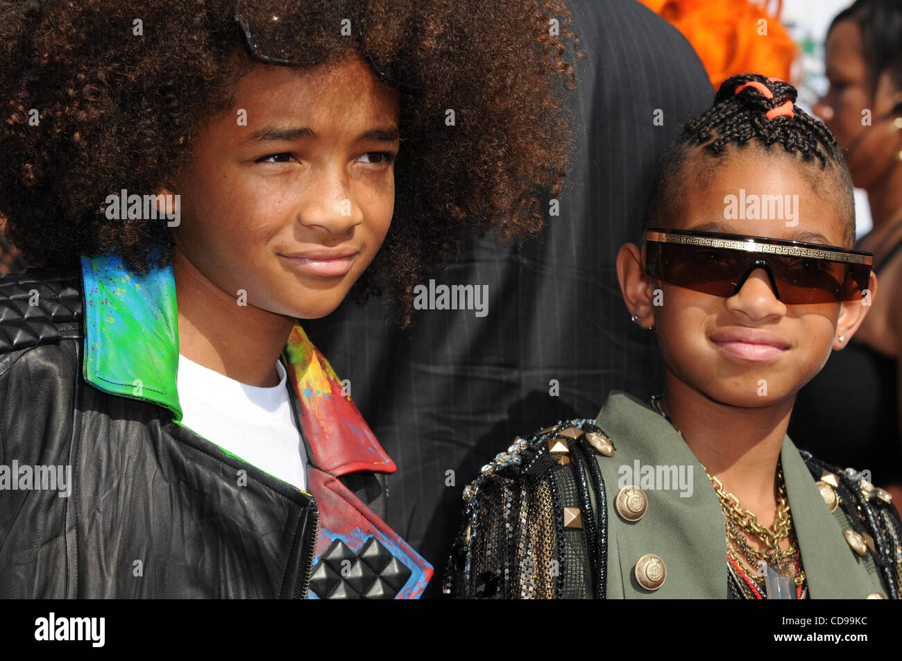 Jun 27, 2010 - Los Angeles, California, USA - JAYDEN SMITH and sister ...