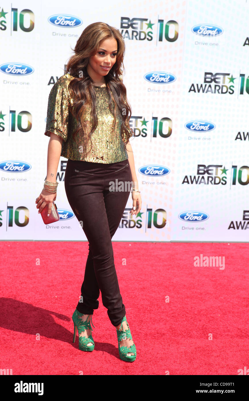 Jun 27, 2010 - Los Angeles, California, USA - LAUREN LONDON arrives on ...