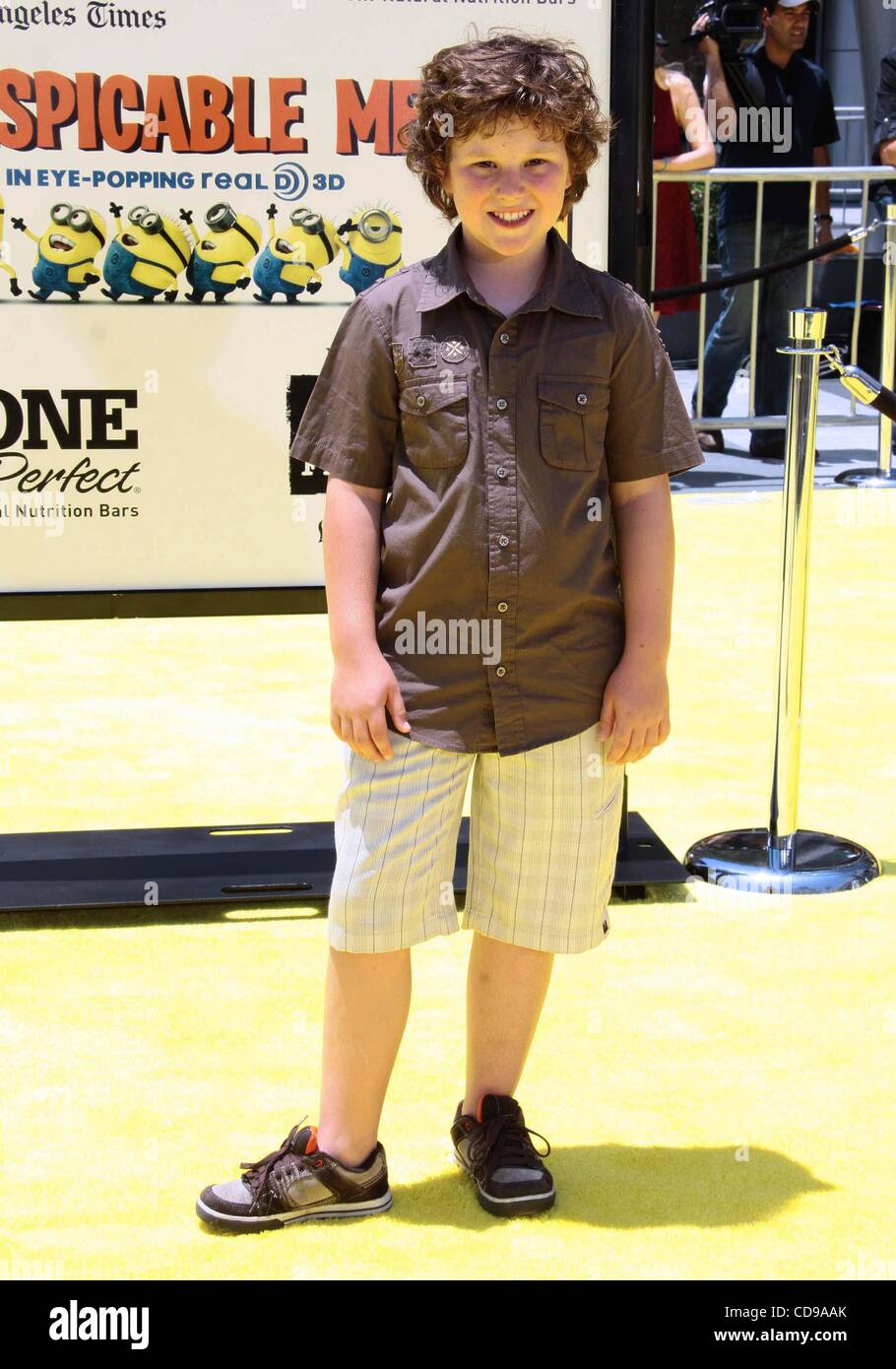 June 27, 2010 - Los Angeles, California, U.S. - Nolan Gould ...
