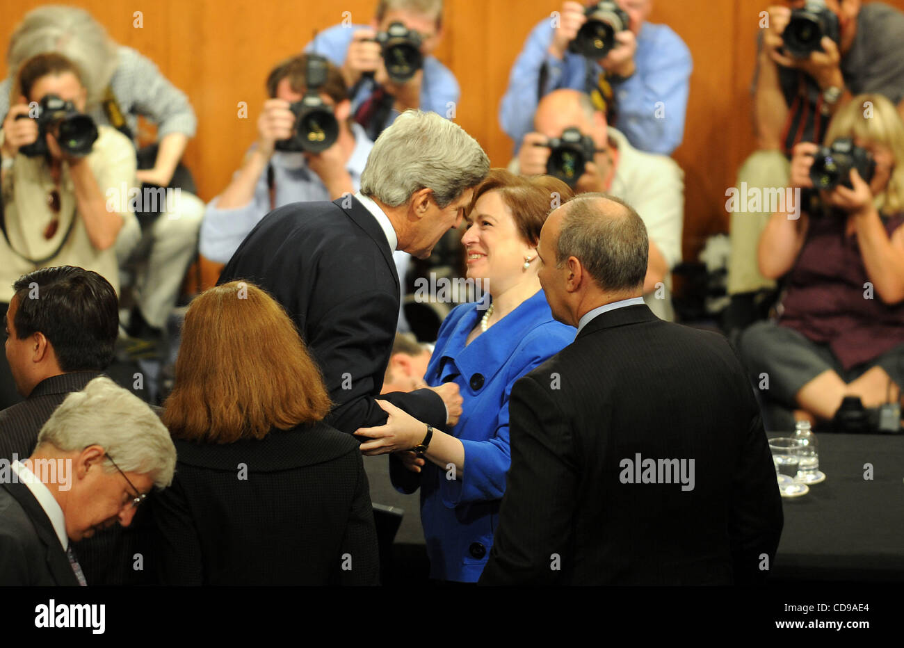 Elena Kagan Confirmation Hearing High Resolution Stock Photography and ...