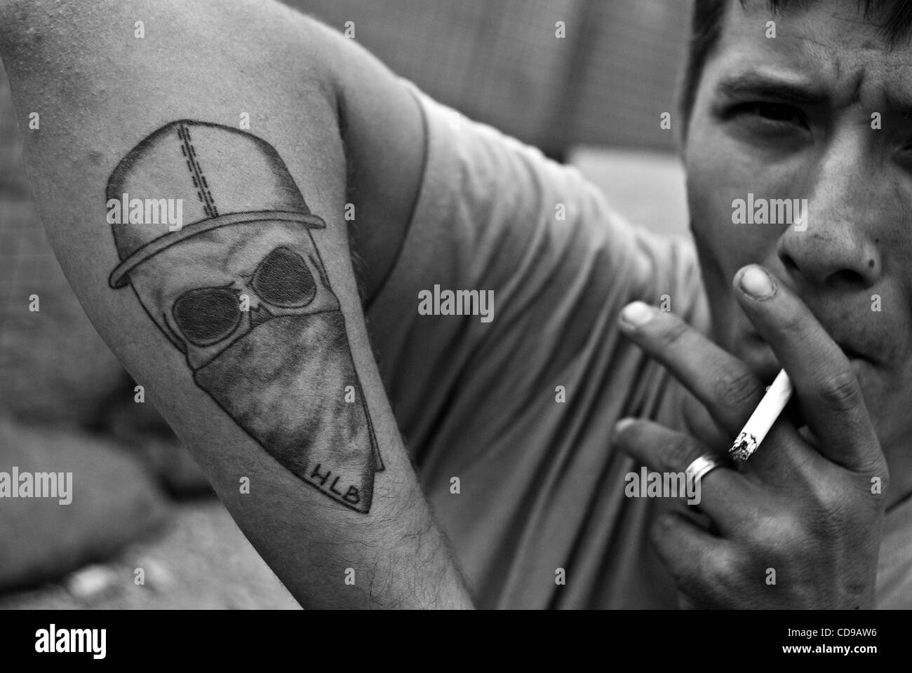 Jun 29, 2010 - Paktika, Afghanistan - A tattoo on an infantryman with ...