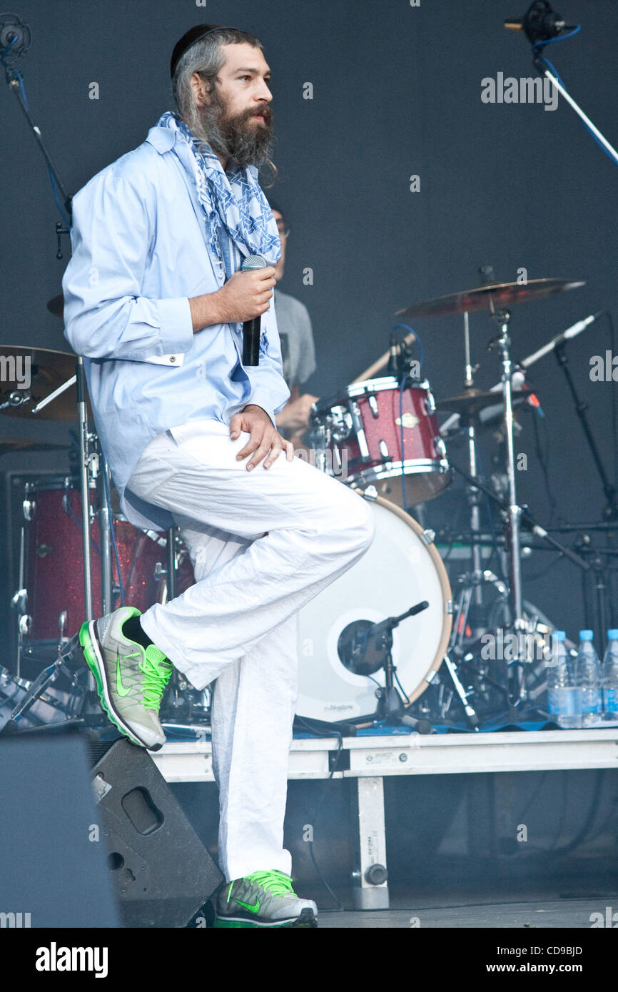 American Hasidic Jewish reggae musician Matisyahu (Matthew Paul Miller ...