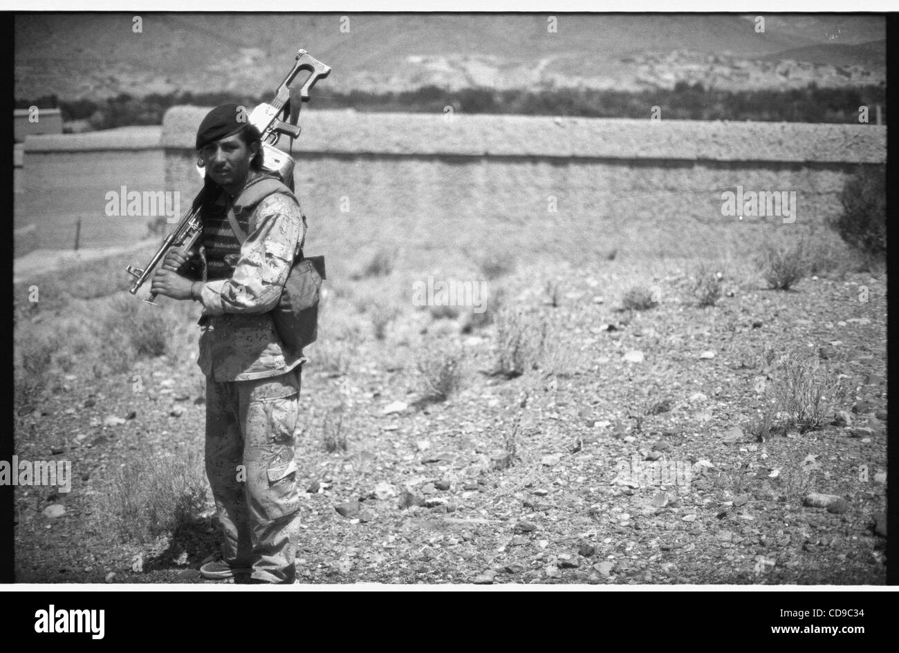 Jul 01, 2010 - Paktika, Afghanistan - An Afghan Border Police officer ...