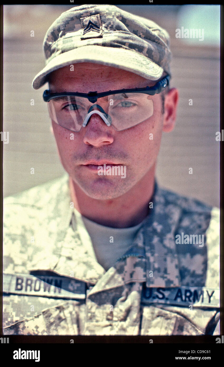 Jul 01, 2010 - Paktika, Afghanistan - Sgt. AARON BROWN, team leader ...