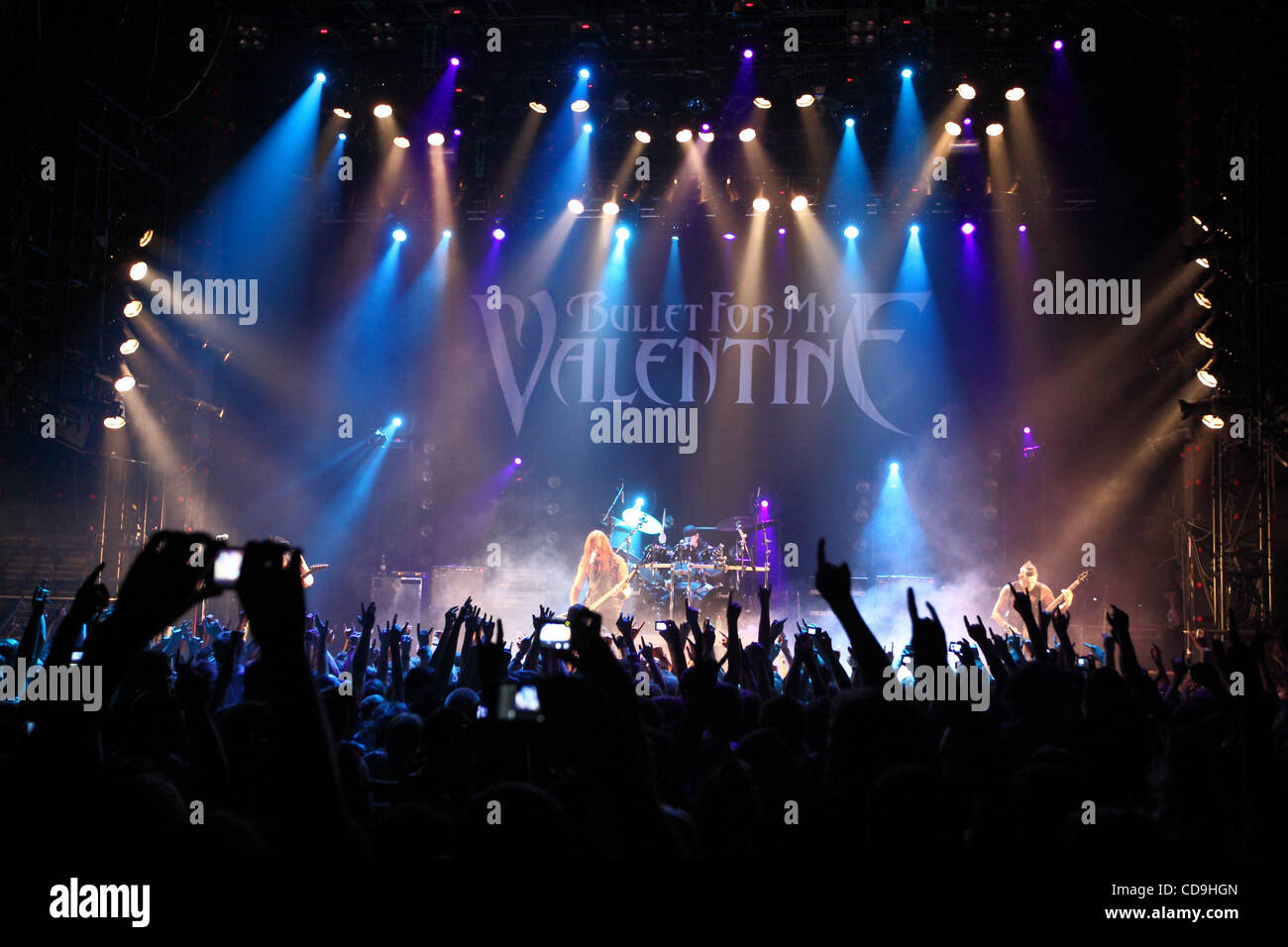 Bullet for my valentine band hi-res stock photography and images - Alamy