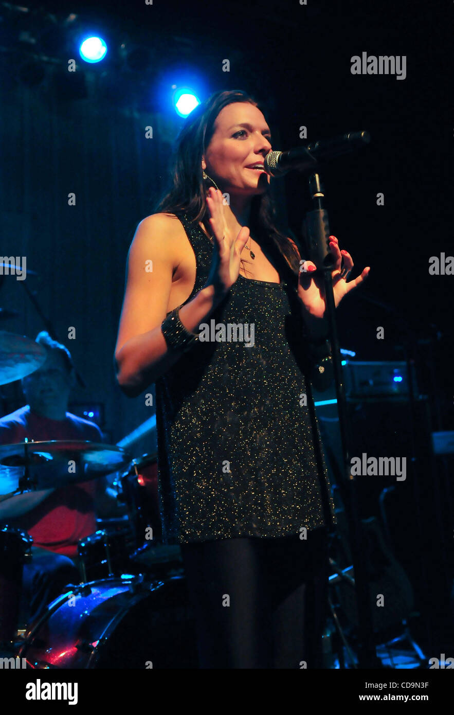July 18, 2010 Philadelphia PA-USA-ASHLYNE HUFF performing at the TLA in ...