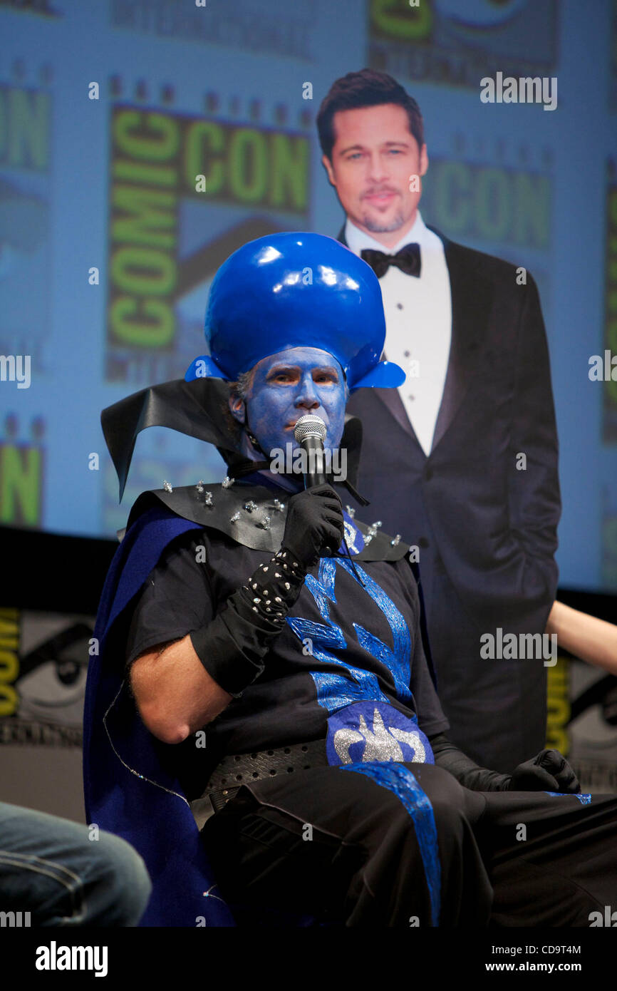 Will Ferrell answering questions during the Megamind Dreamworks ...