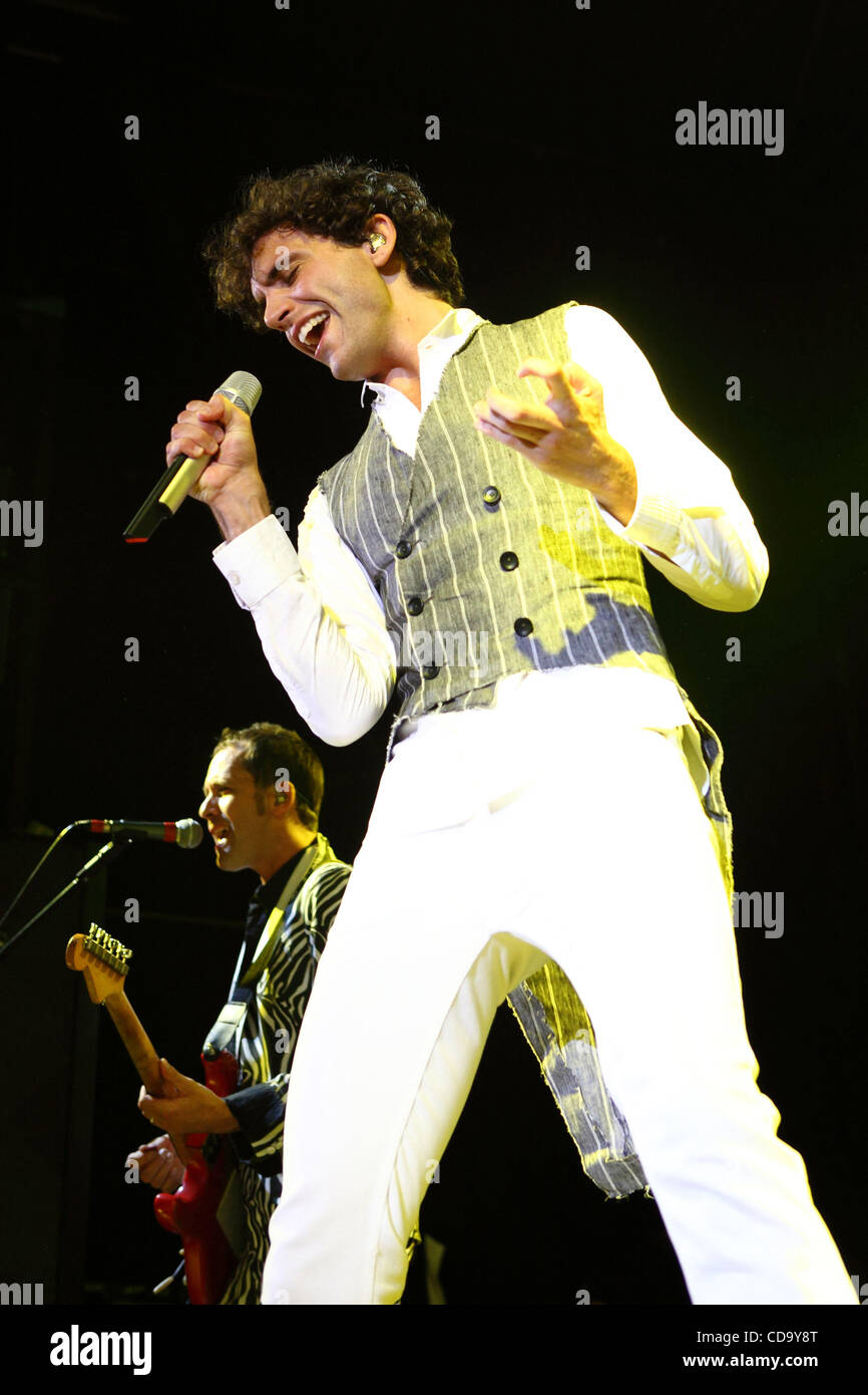 British pop singer Mika performing live in Moscow Stock Photo - Alamy