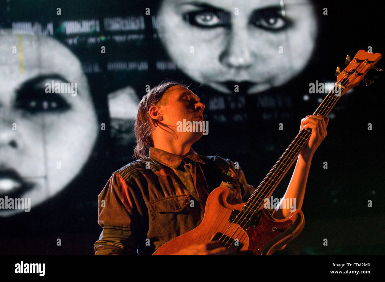 Arcade fire lead singer win butler hi-res stock photography and images ...