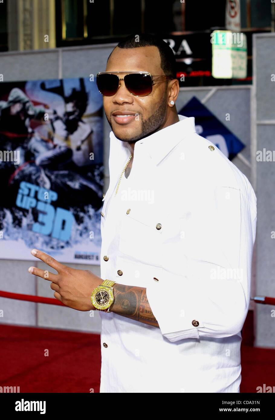 Aug. 02, 2010 - Los Angeles, California, U.S. - Flo Rida.''STEP UP 3D ...