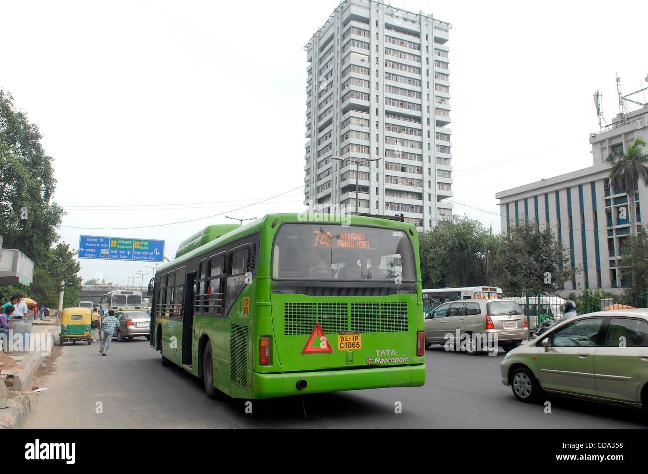 Aug 03, 2010 - Delhi, India - Commuting with buses currently includes ...