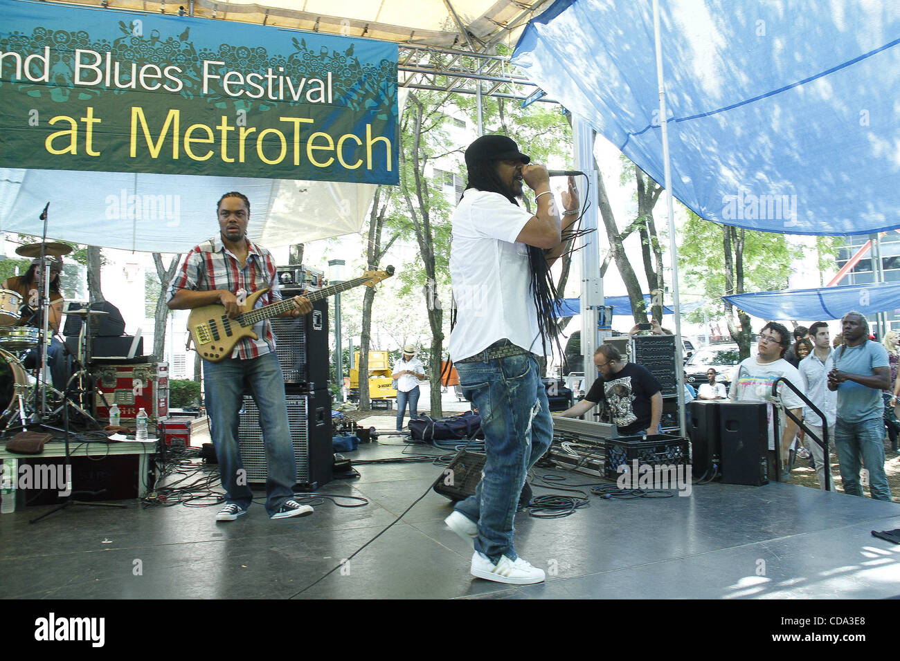 Aug. 3, 2010 - Brooklyn, New York, U.S. - Maxi Priest performing at BAM ...