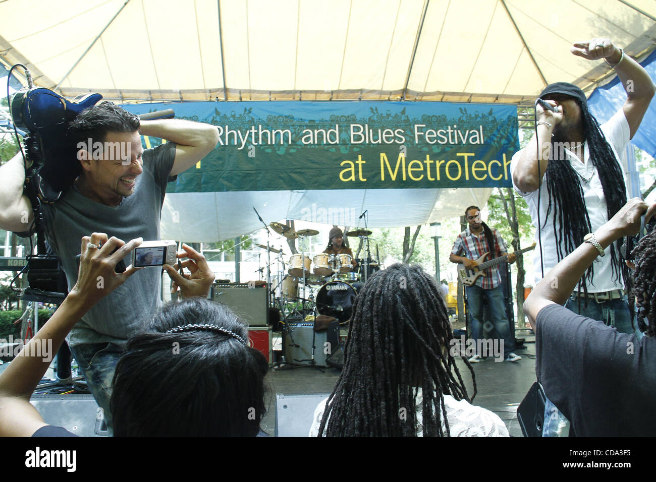 Aug. 3, 2010 - Brooklyn, New York, U.S. - Maxi Priest performing at BAM ...