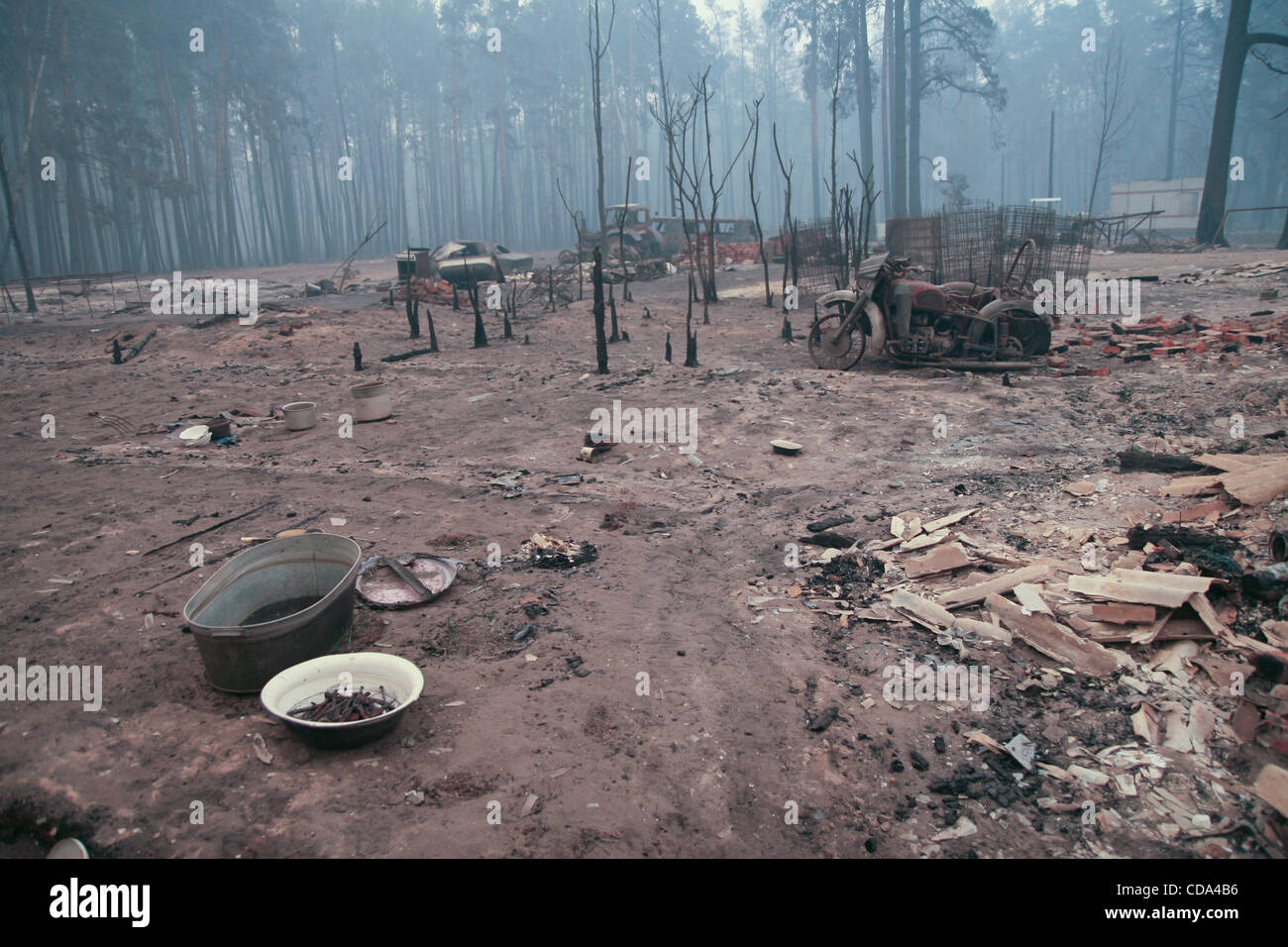 Wildfires are threatening more than 200 villages in the Russian regions ...