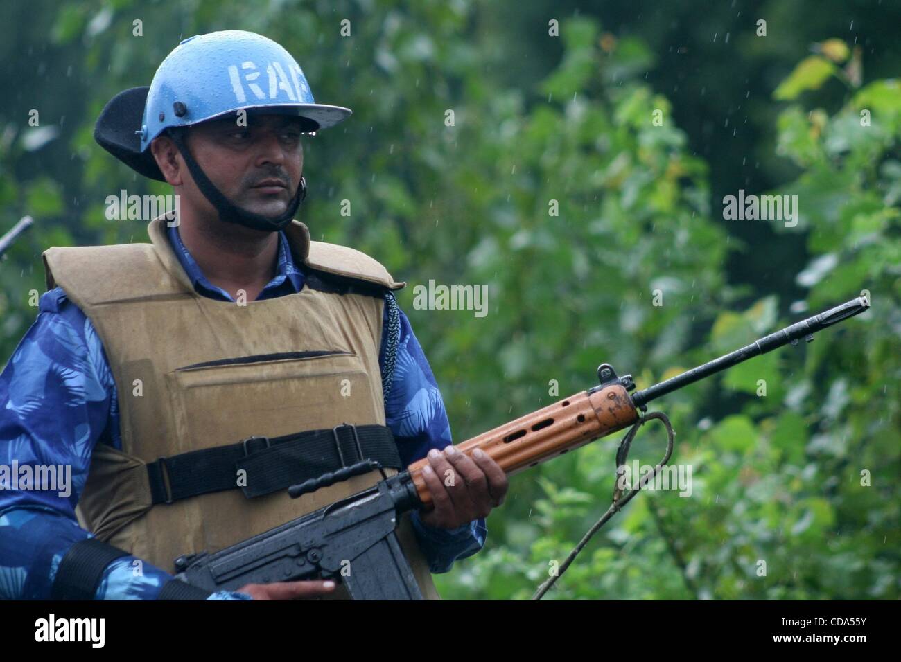Indian rapid action force raf hi-res stock photography and images - Alamy