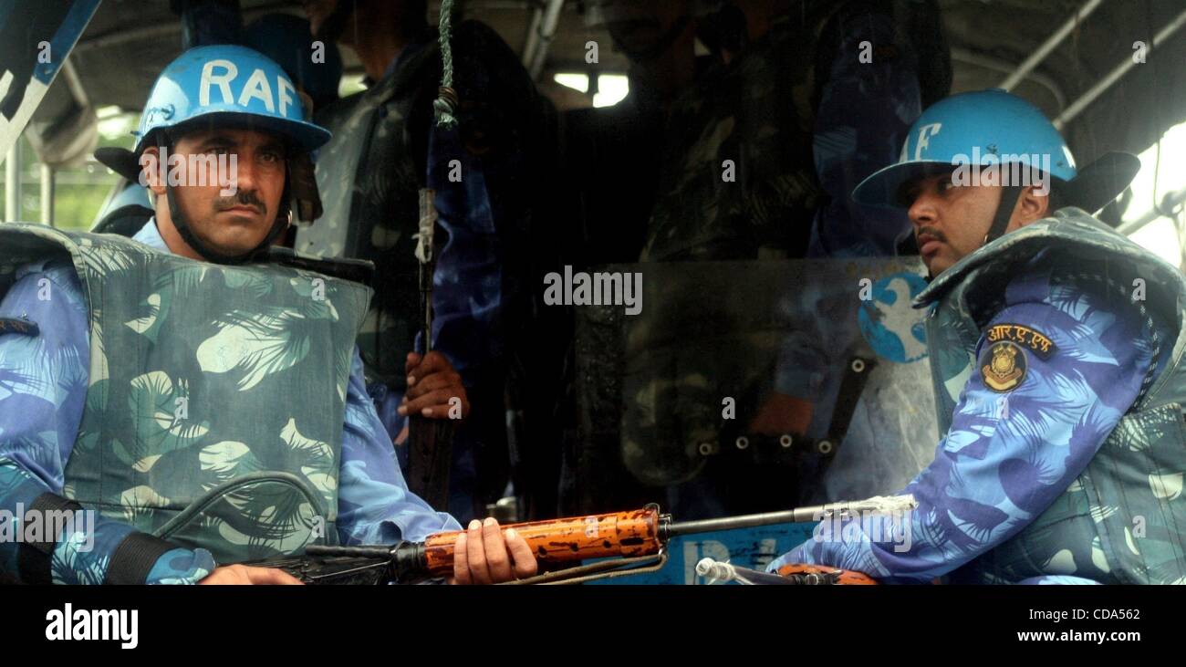 Indian rapid action force raf hi-res stock photography and images - Alamy