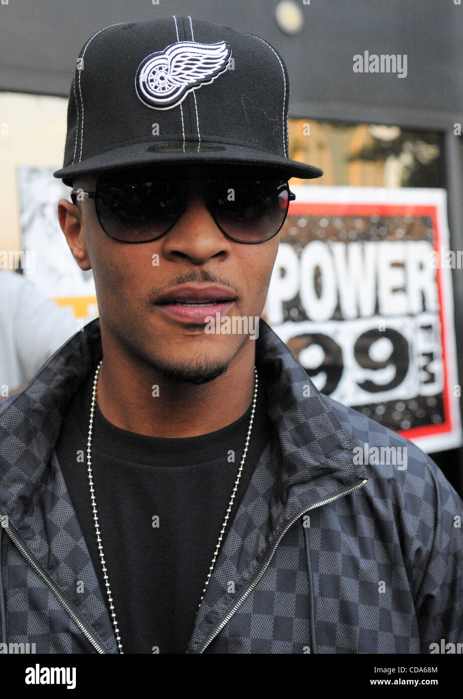 August 8, 2010, Philadelphia PA, USA-Rapper/actor T.I. star of the ...