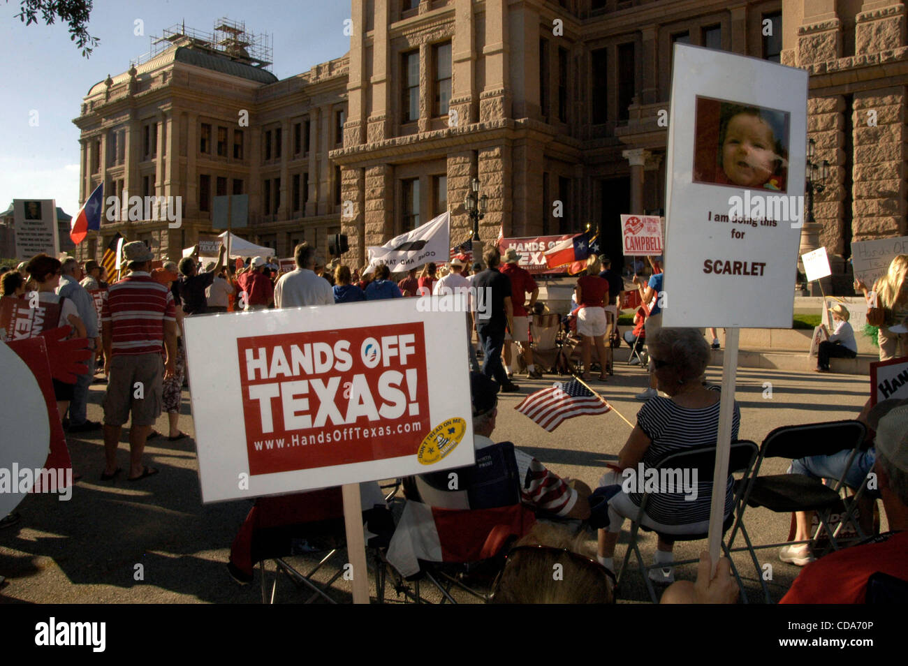 Aug 09, 2010 - Austin, Texas, U.S. - The Republican party held a 'Hands ...