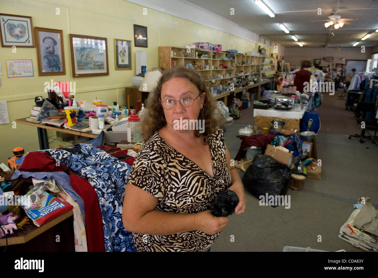Rockmart, Georgia -- Helping Hands Ministry volunteer Denise Peace has ...