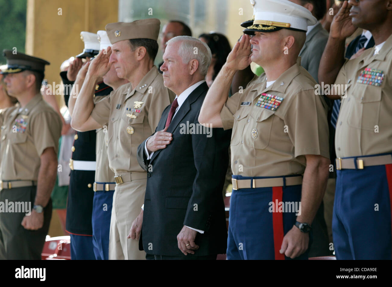 Hand over heart anthem hi-res stock photography and images - Alamy