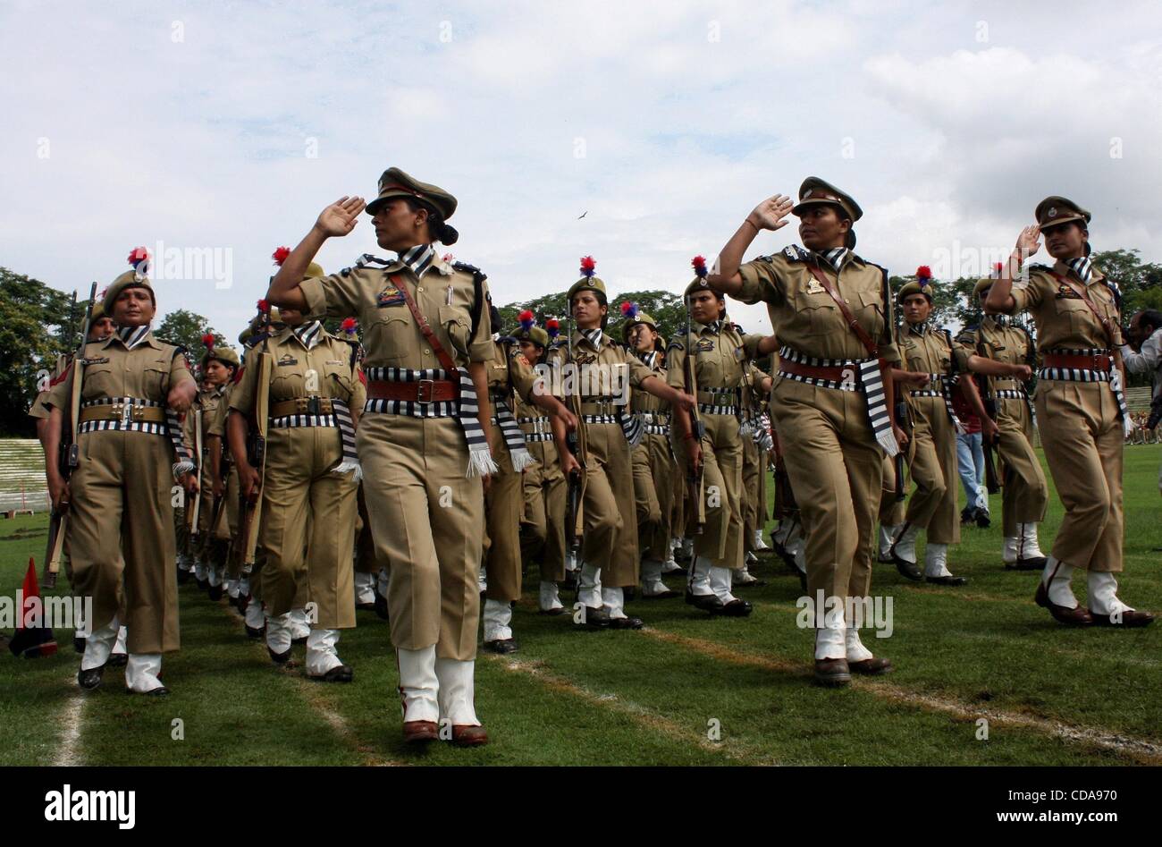 Police officers kashmir march hi-res stock photography and images - Alamy