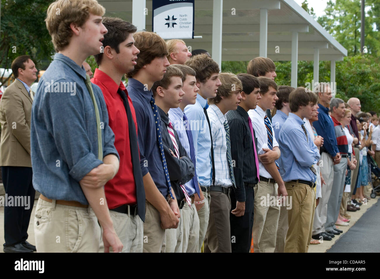 Acworth, Georgia -- North Cobb Christian School students at Circle of ...