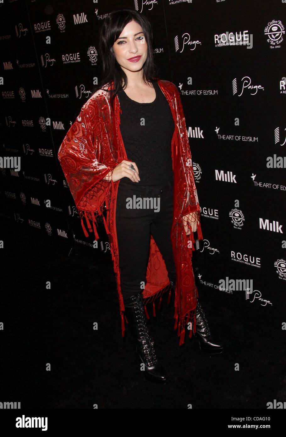 Aug. 28, 2010 - Los Angeles, California, U.S. - Lisa of The Veronicas ...