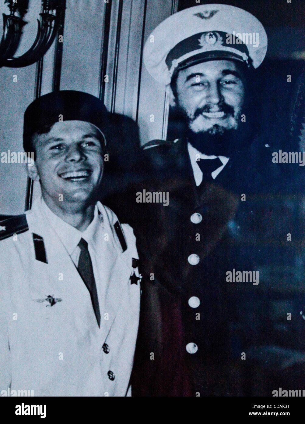 Yuri gagarin in cuba hi-res stock photography and images - Alamy