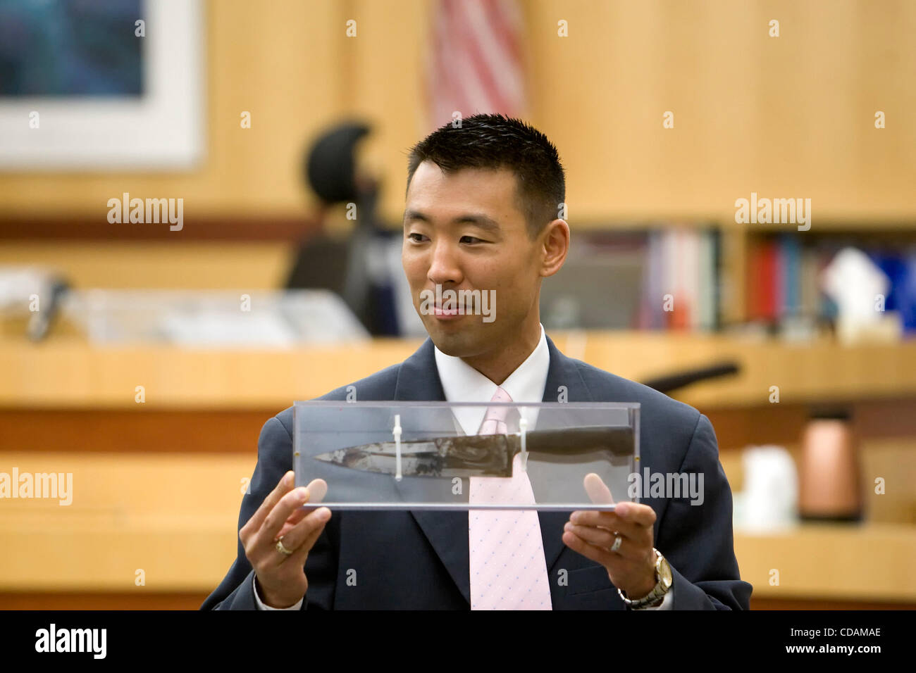 Sept. 7, 2010 - Vista, California, USA - Prosecuting attorney Keith ...
