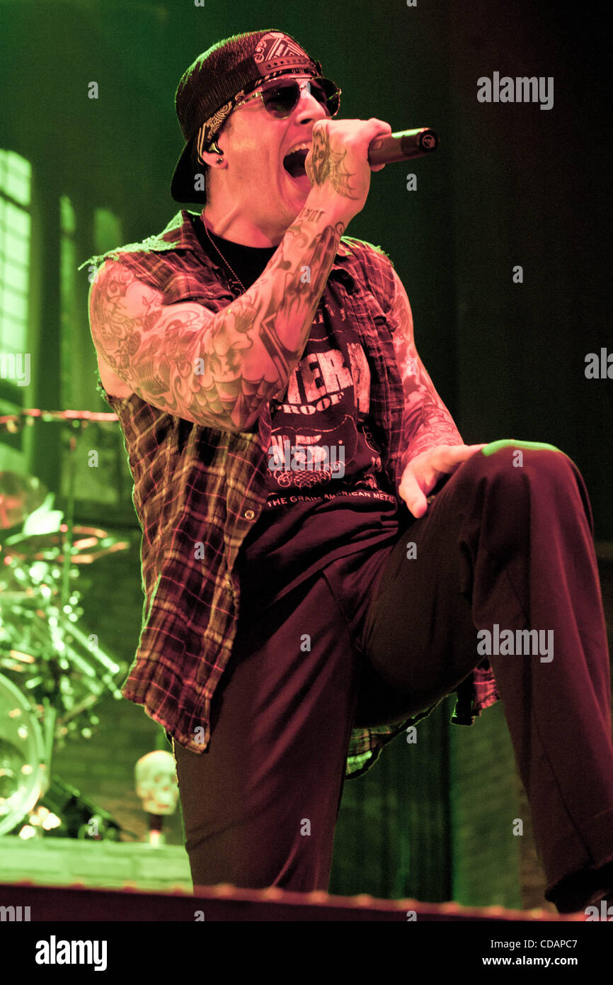 Avenged sevenfold singer hi-res stock photography and images - Alamy