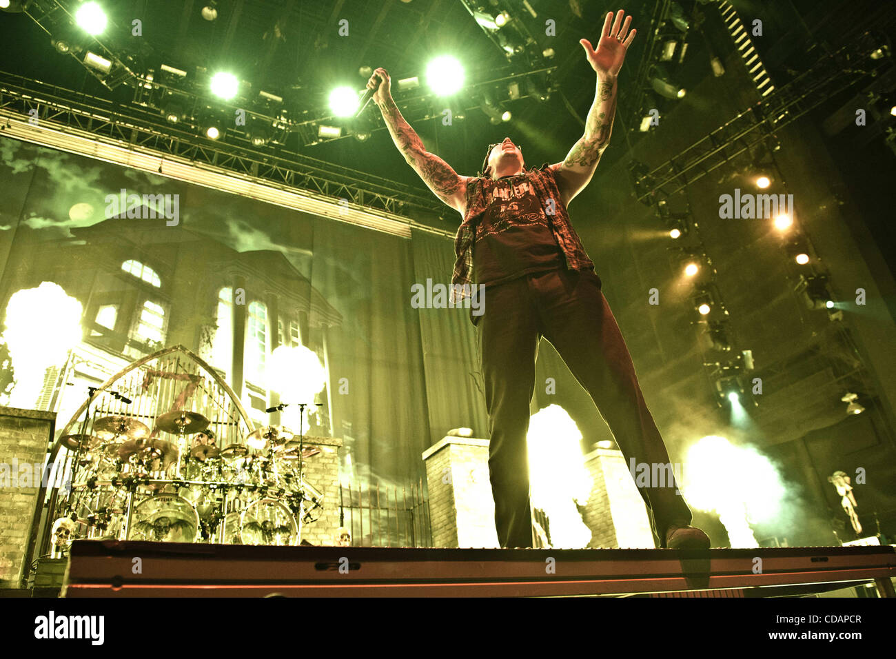 Sept. 10, 2010 - Dallas, Texas, United States of America - Avenged ...