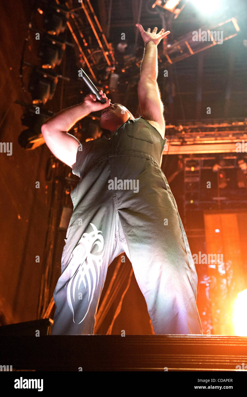 Sept. 10, 2010 - Dallas, Texas, United States of America - Lead singer ...