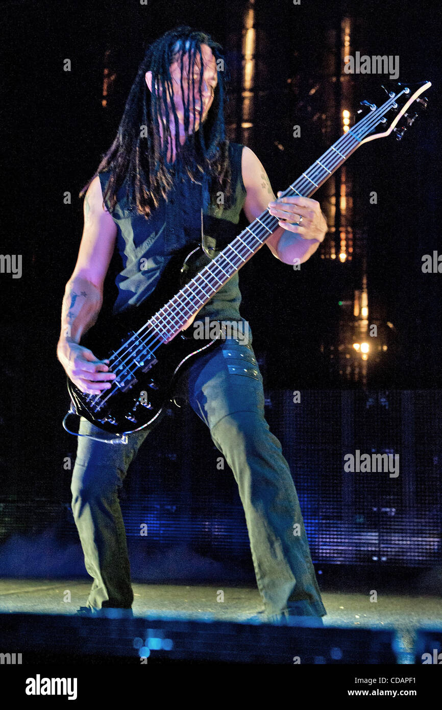 Sept. 10, 2010 - Dallas, Texas, United States of America - Bassist John ...