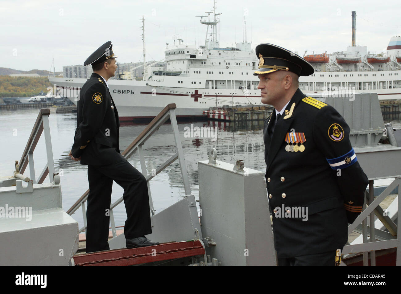 Sep 12, 2010-Severomorsk, Russia- The heavy nuclear missile cruiser of ...