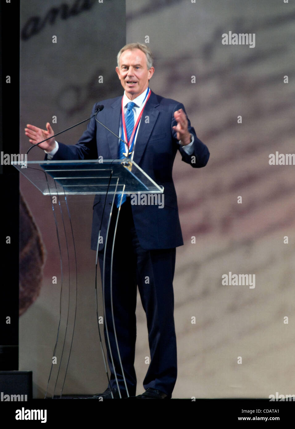 September 13th, 2010, Philadelphia, PA, USA-Former Prime Minister of ...