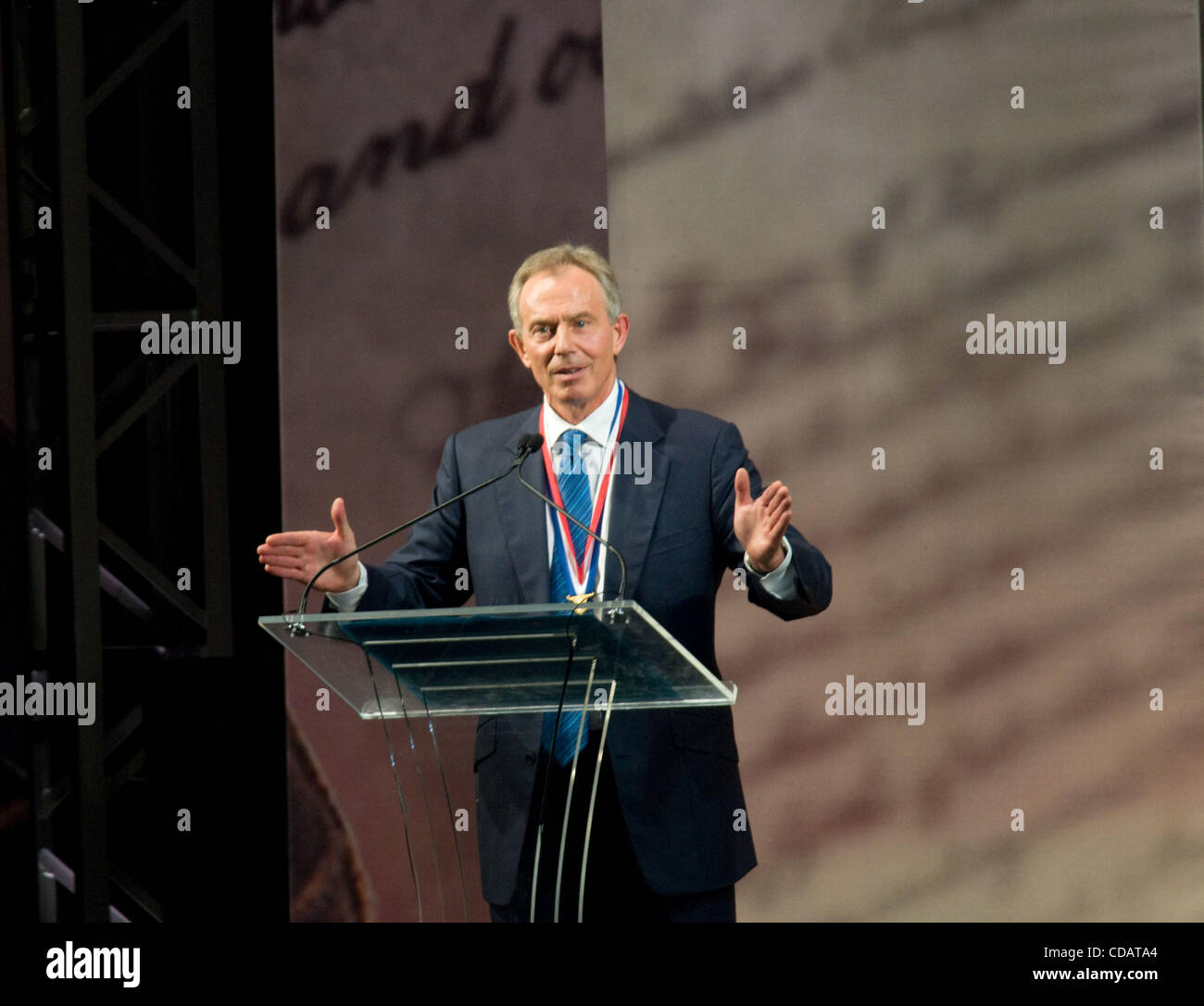 September 13th, 2010, Philadelphia, PA, USA-Former Prime Minister of ...