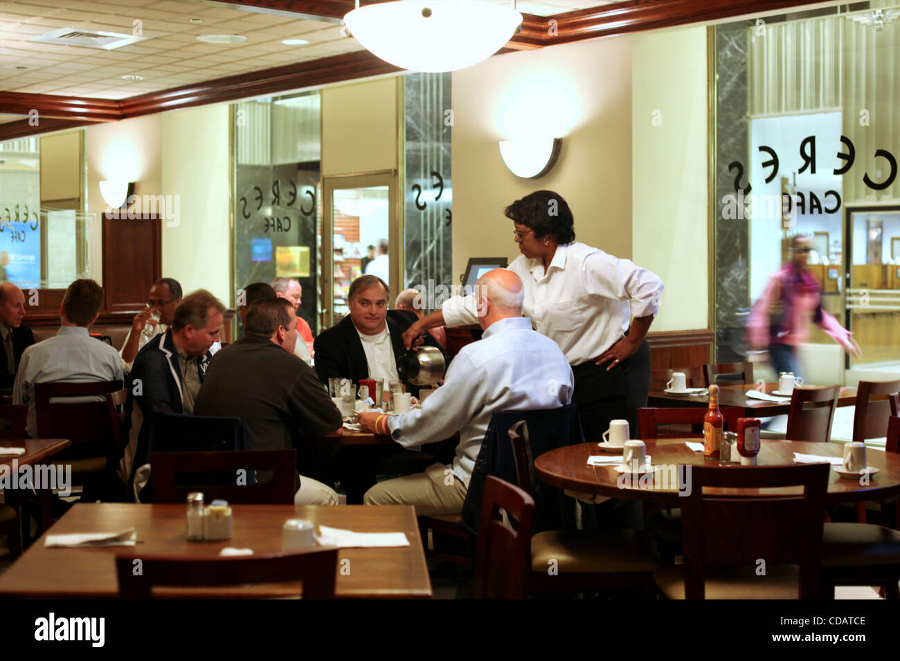 Sept. 13, 2010 - Chicago, Illinois, USA - Ceres Cafe on the ground ...