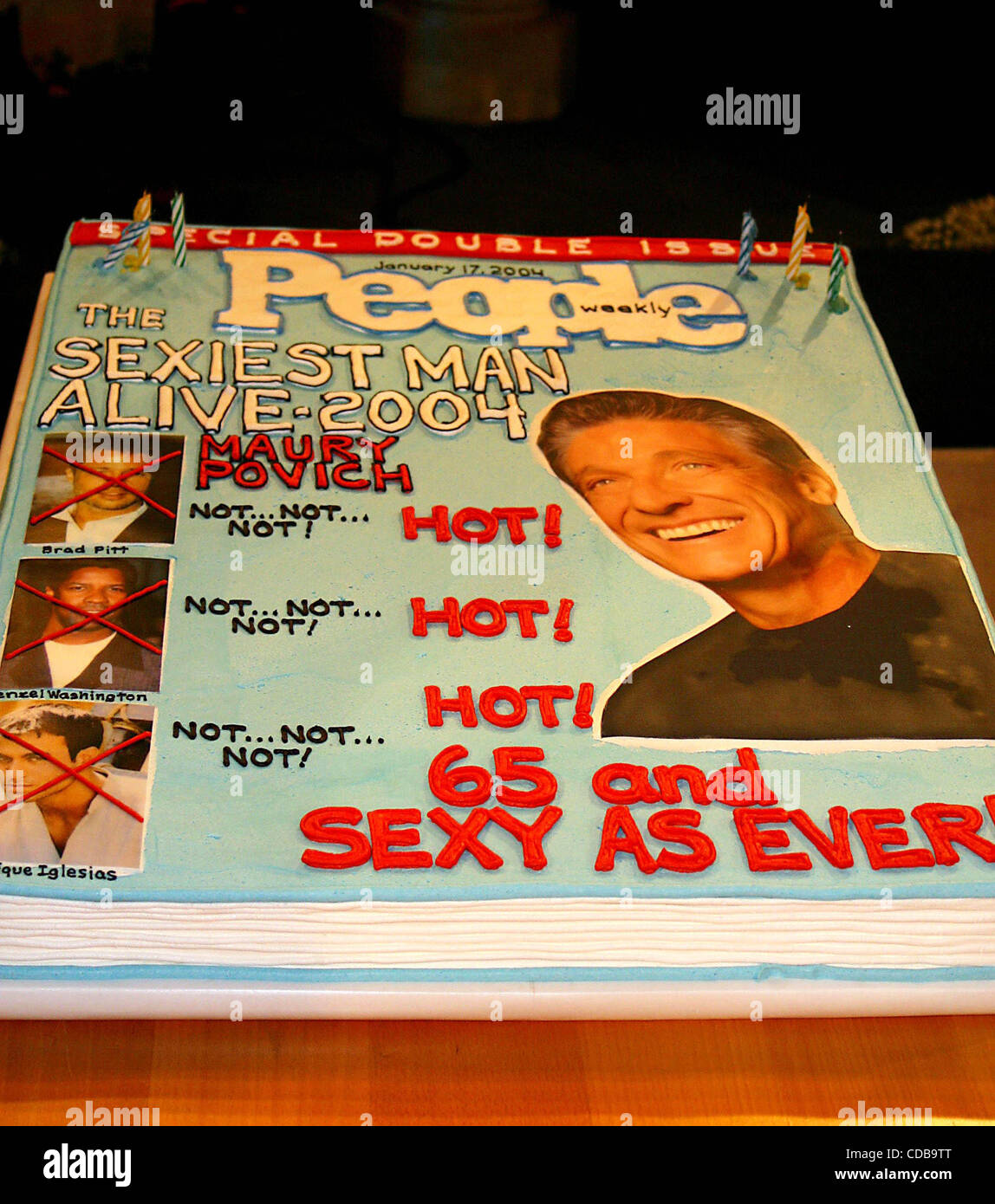 K34969JBU.MAURY POVICH 65TH BIRTHDAY WITH A SPECIAL GIFT FROM JAY-Z ...