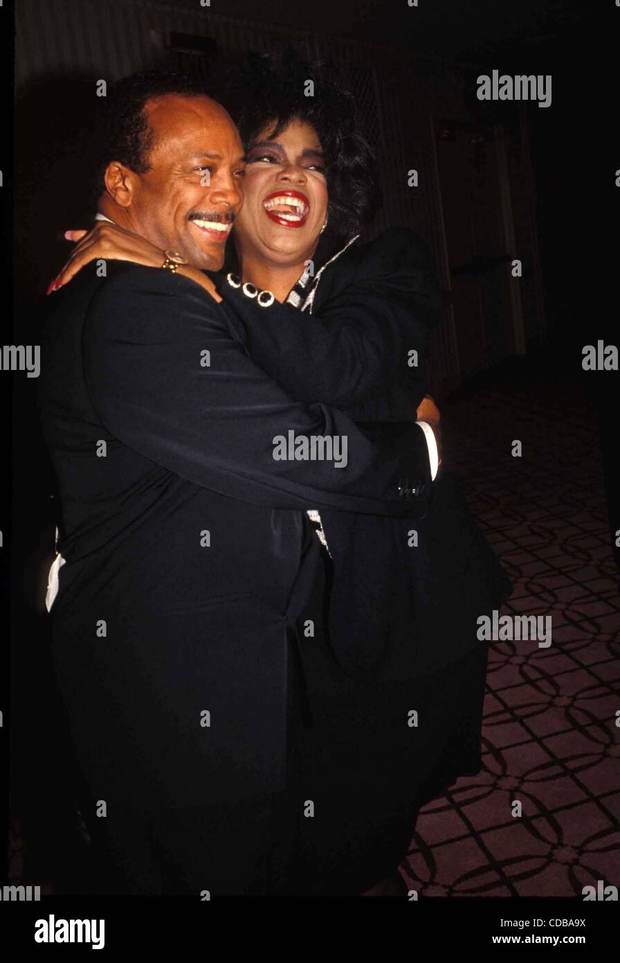 I5430.OPRAH WINFREY AND QUINCY JONES. / 1987(Credit Image: Â© Judie ...