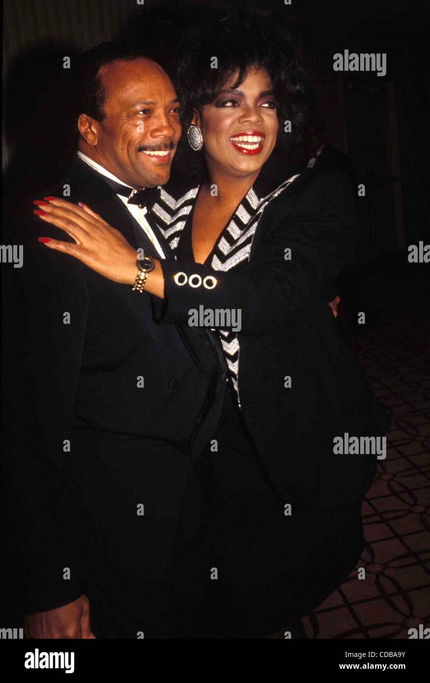 I5430.OPRAH WINFREY AND QUINCY JONES. / 1987(Credit Image: Â© Judie ...